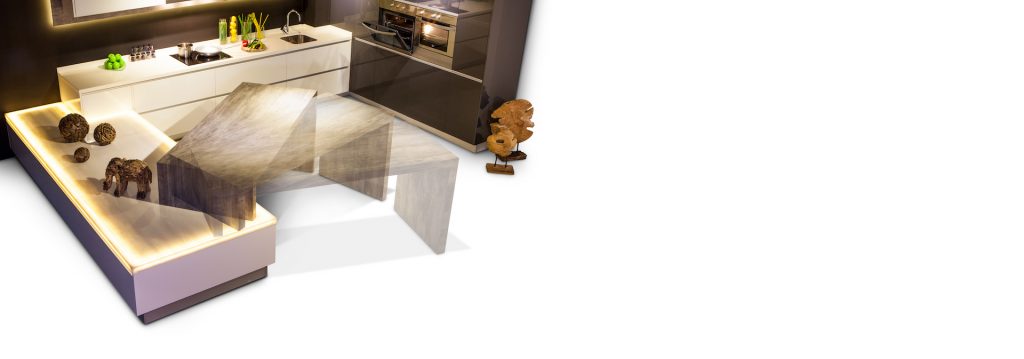 Kitchen with rotating island - Hoffen | Official Page | The Art of Living